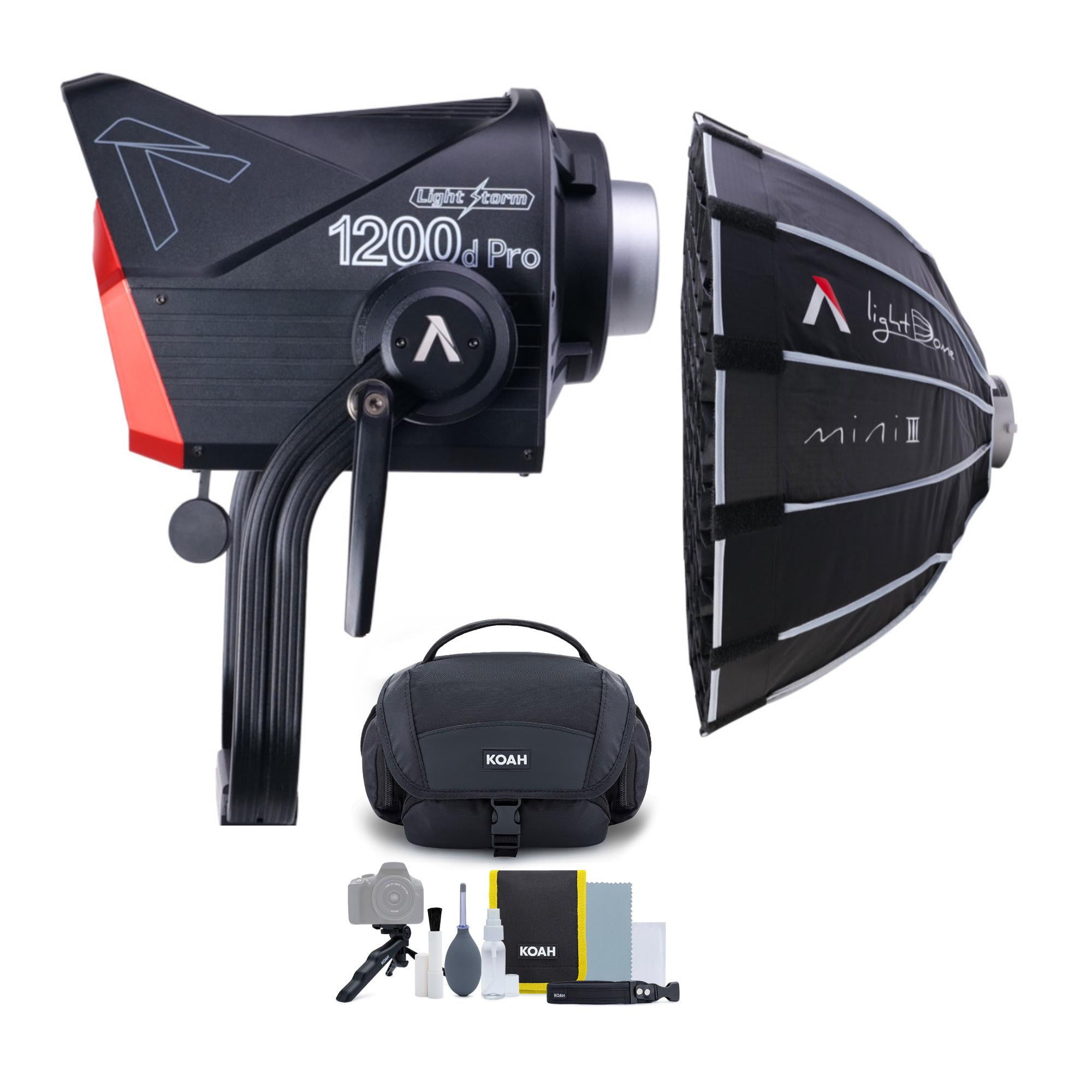 Aputure LS 1200d Pro LED Light Kit with Light Dome Mini III and Accessory Kit - Walmart.com