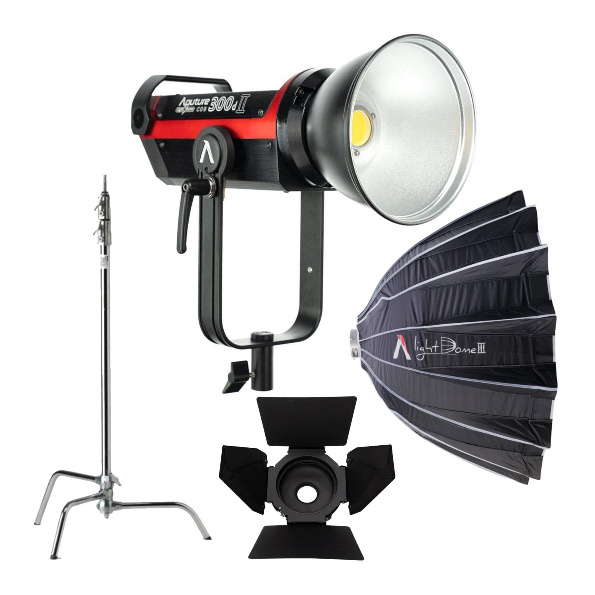 Aputure LS C300d II Daylight LED Monolight (V-Mount) Full Studio Bundle ...