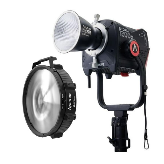 Aputure STORM 1200x Dual-Color Point Source Light Fixture with Advanced ...