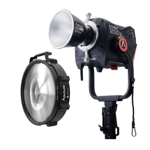 Aputure STORM 1200x Dual-Color Point Source Light Fixture with Advanced ...