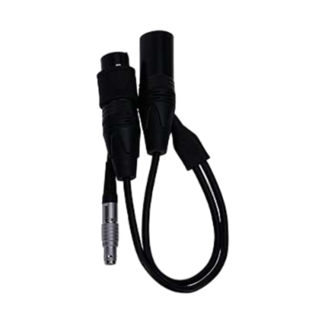Aputure Sidus One 2-Way Splitter 13.8-Inch Cable with 3-Pin Push-Pull to 5-Pin XLR Male and ...