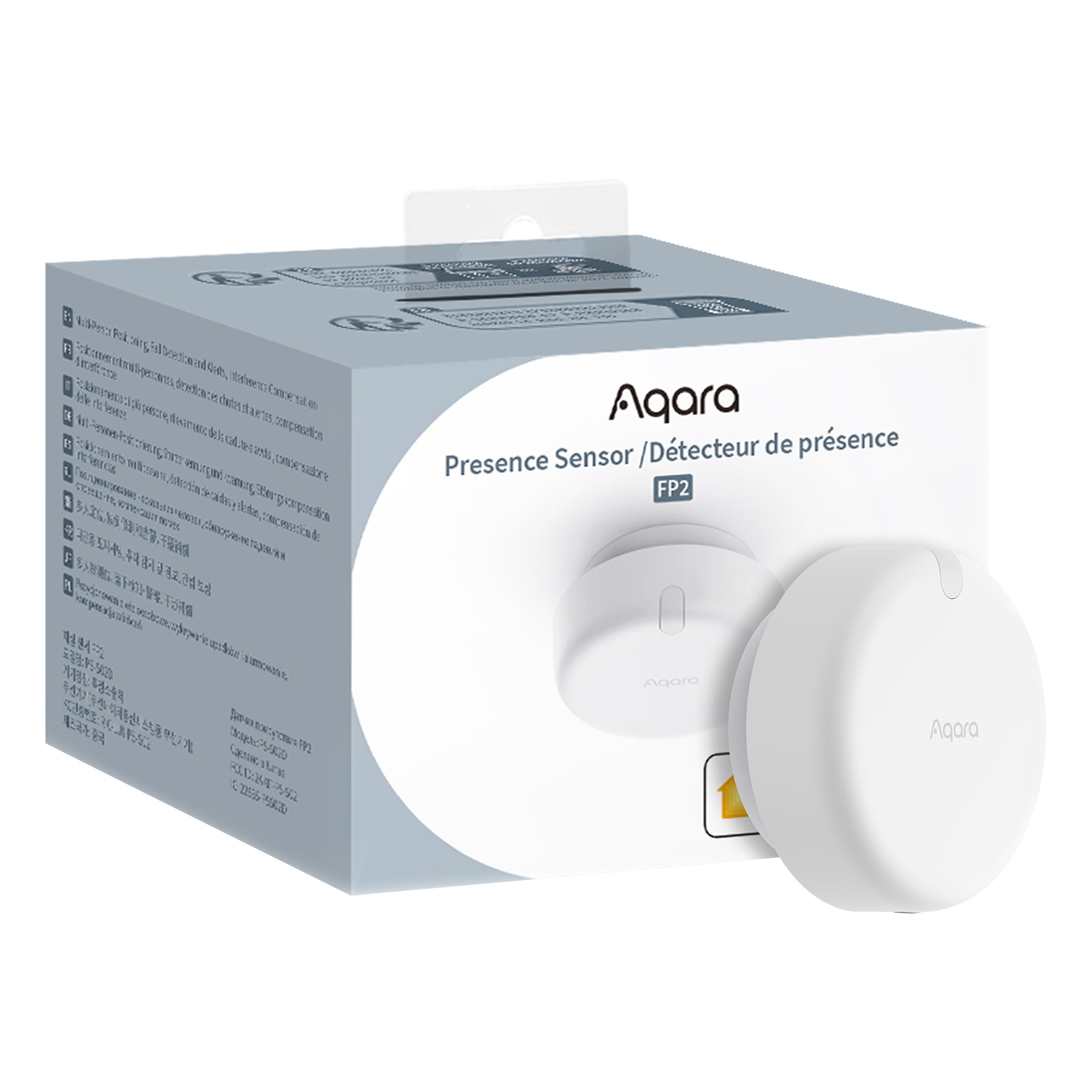 Aqara Smart Home Presence Sensor FP2 with Zone Positioning, PS-S02D ...