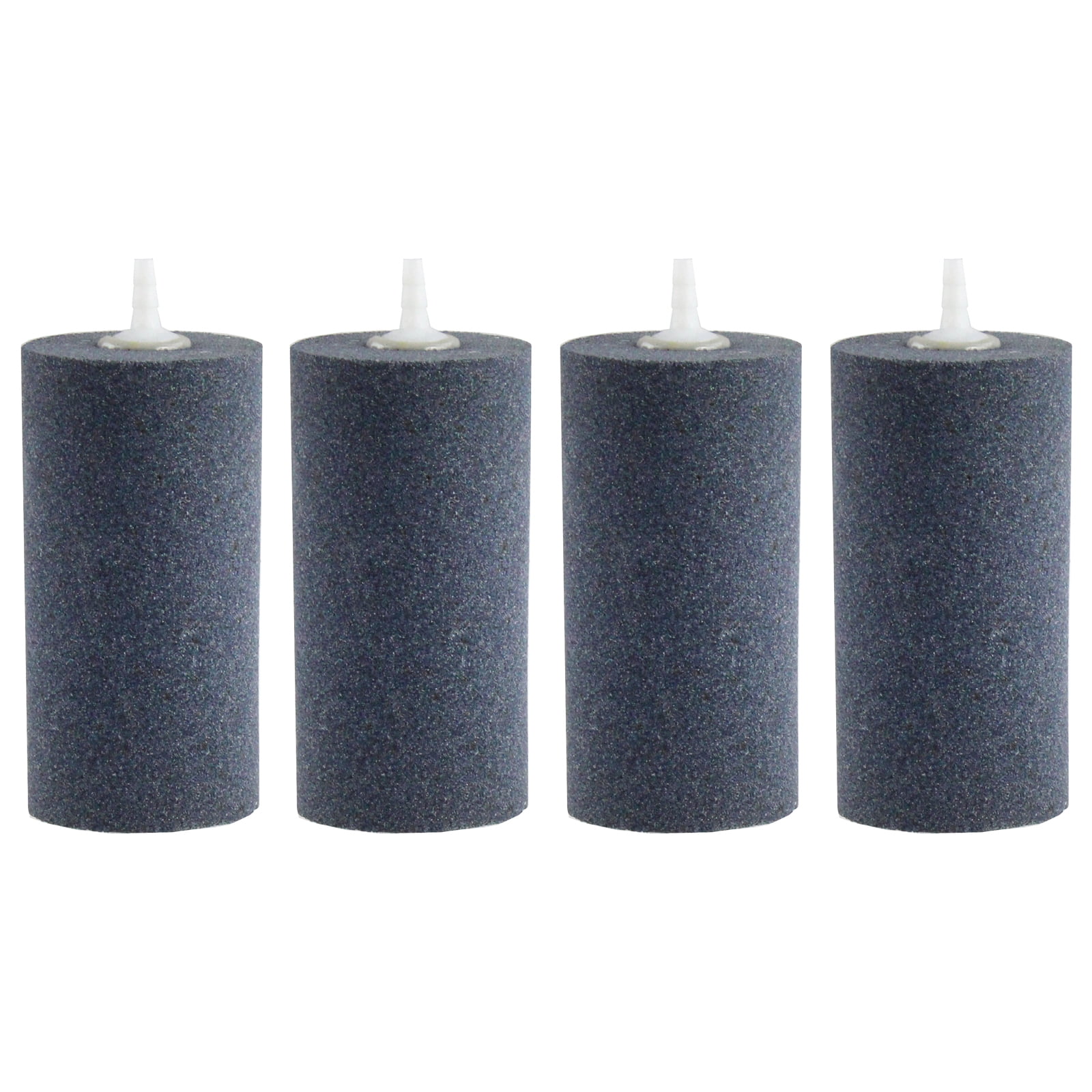 Aqauneat 4PCS Aquarium 4"x2" Cylinder Air Stone Fish Tank Aerator ...