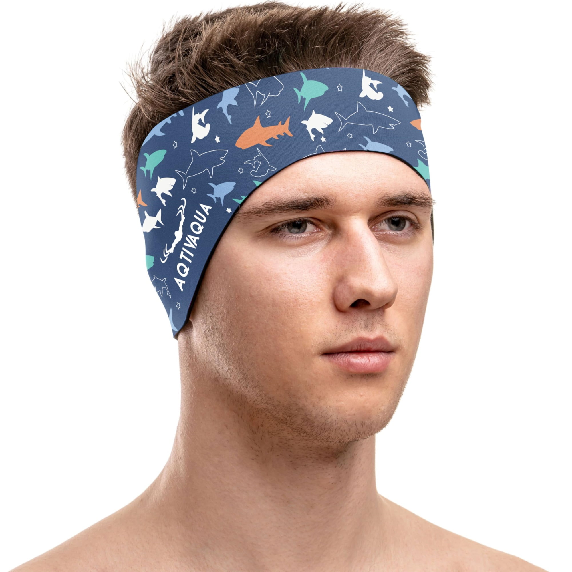 AqtivAqua Swimming Headband Swim Ear Band Protection Cover Swim ...
