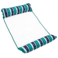Aqua 50" 4-in-1 Monterrey Hammock Pool Float, up to 250 lbs, XL, Blue ...