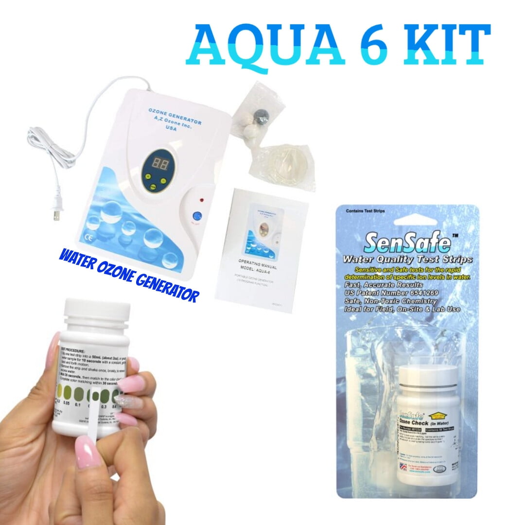 Aqua 6 Household Ozone Generator Kit 600mg/h Water Purifier Ozonator ...