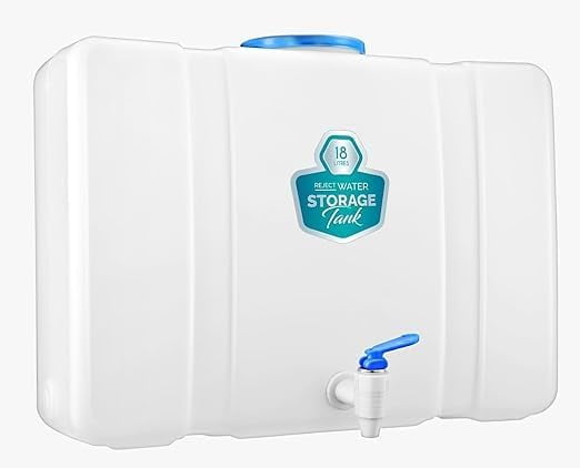 Aqua Ace Water Storage Tank 18 Litres Wall Mountable HDPE Food Grade ...