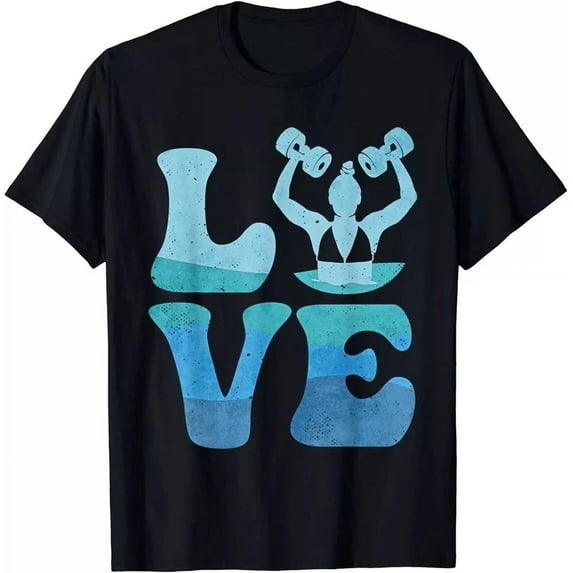 Aqua Aerobics Water Exercise Love Gift Unisex T-Shirt - Walmart.com
