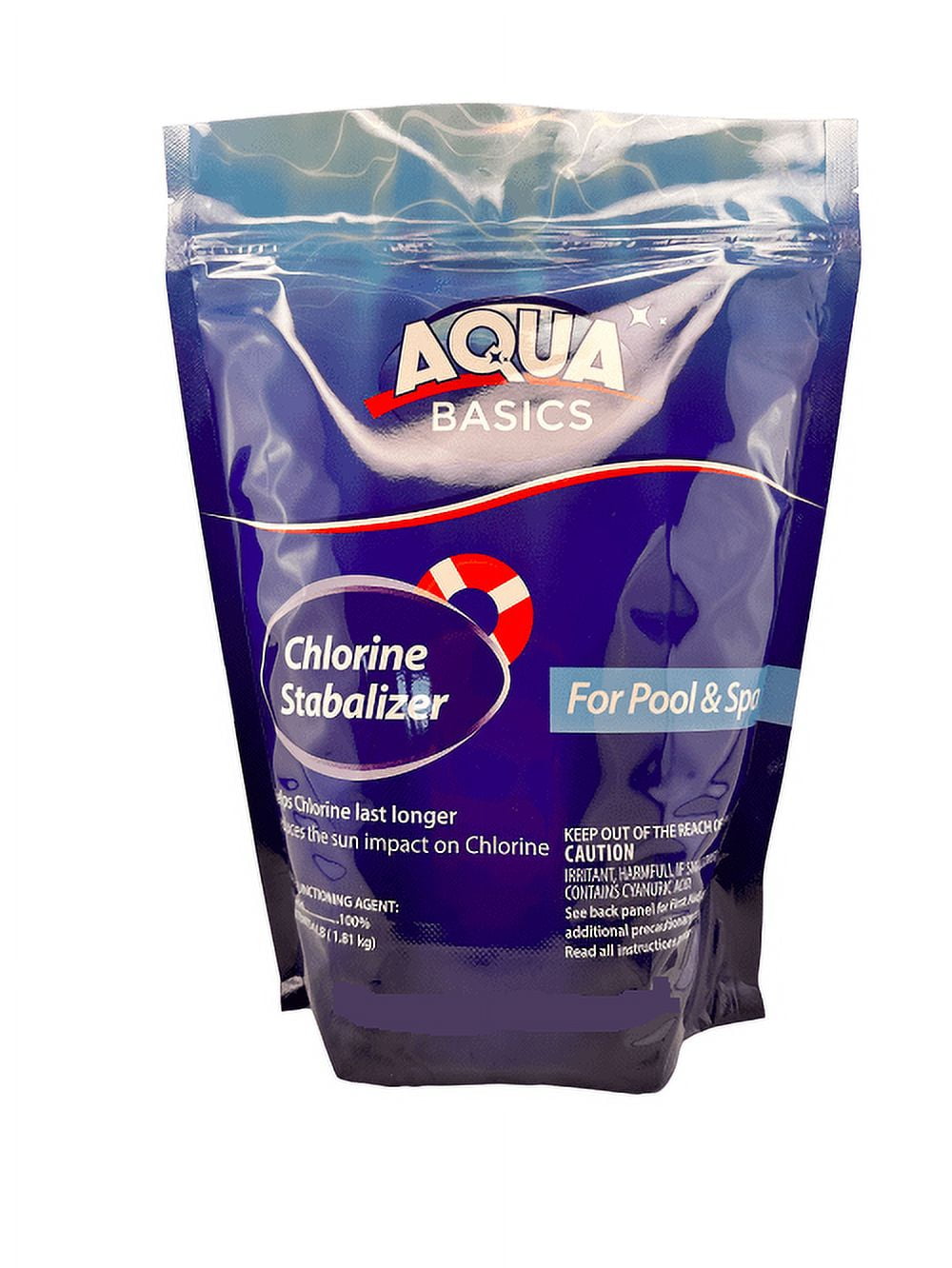 Aqua Basics Chlorine Stabilizer (4 LB Pouch) - Walmart.com