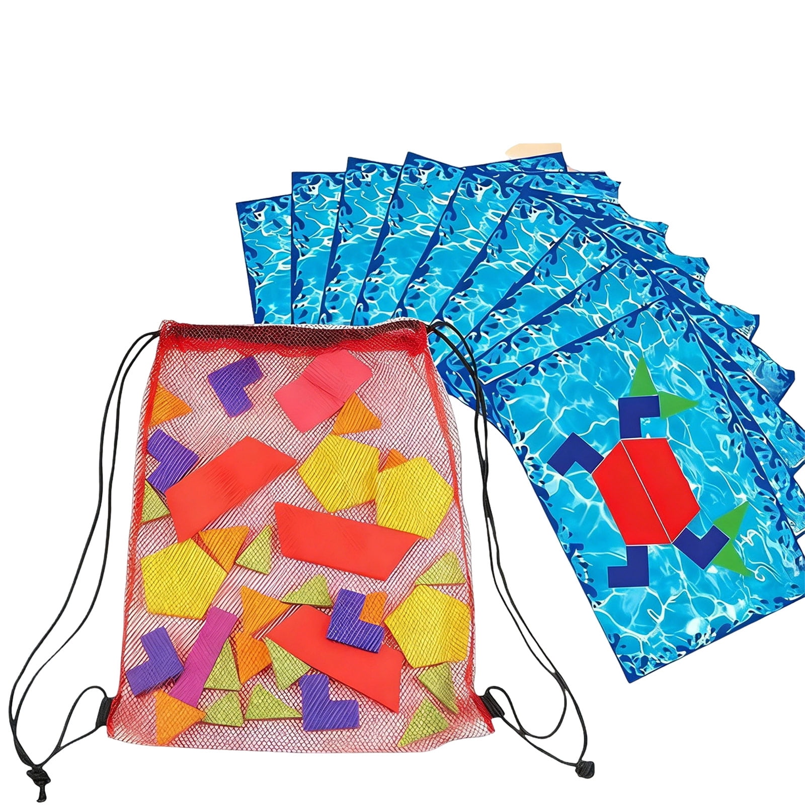 Aqua-Blocks Pool Diving Game Set, with Easy Grip Toys, Multicolor ...