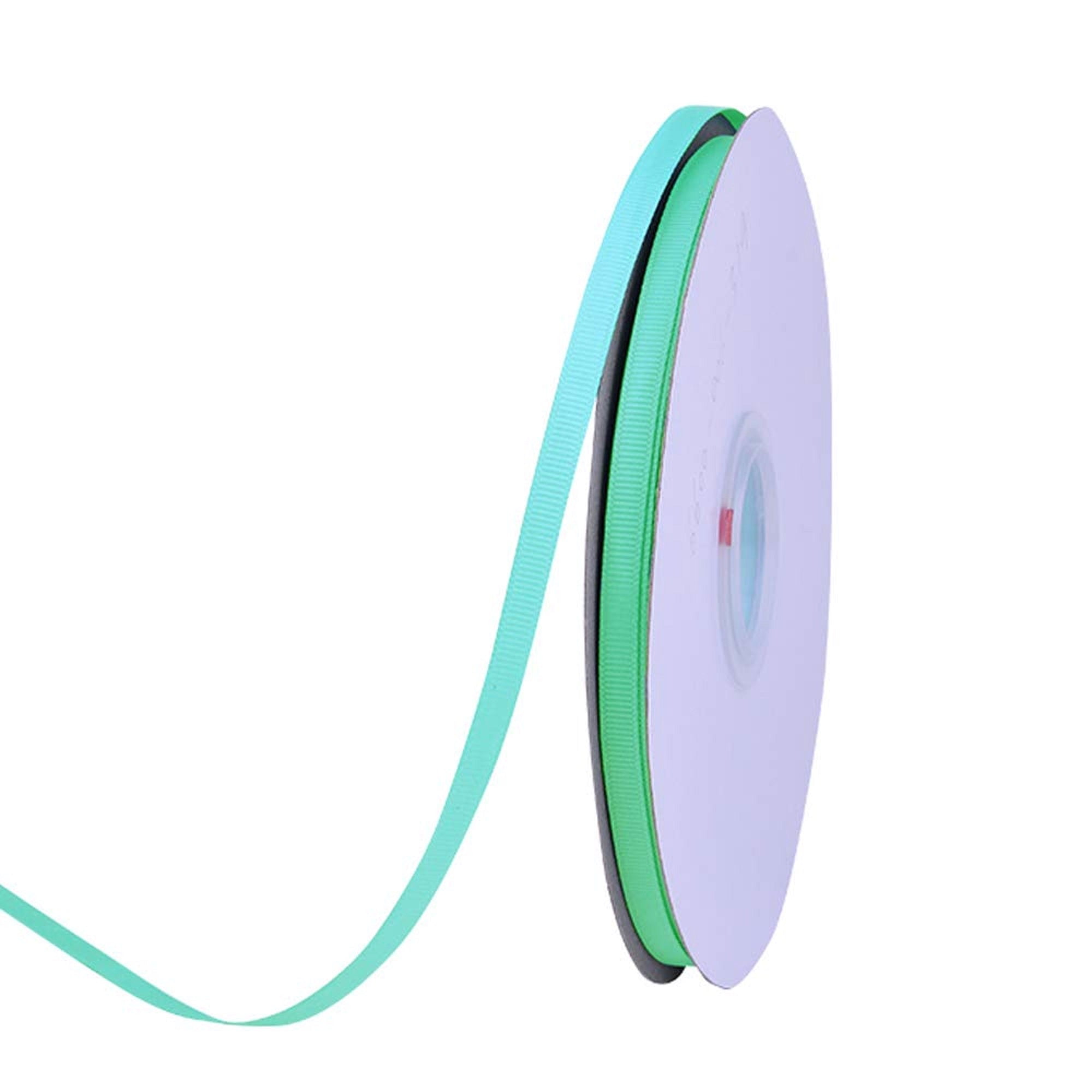 Aqua Blue Grosgrain Ribbon - 1/4 Inch Wide - 50 Yard Spool - Walmart.com