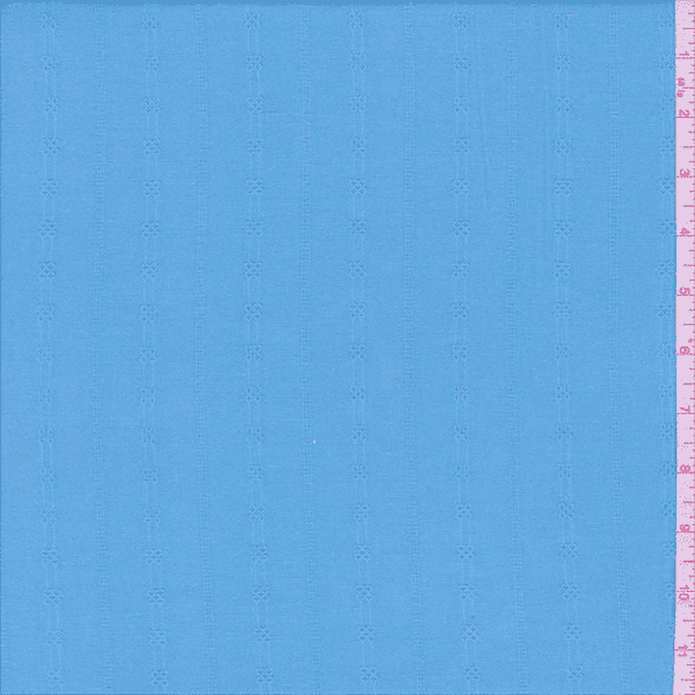 Aqua Blue Stripe Cotton, Fabric Sold By the Yard - Walmart.com