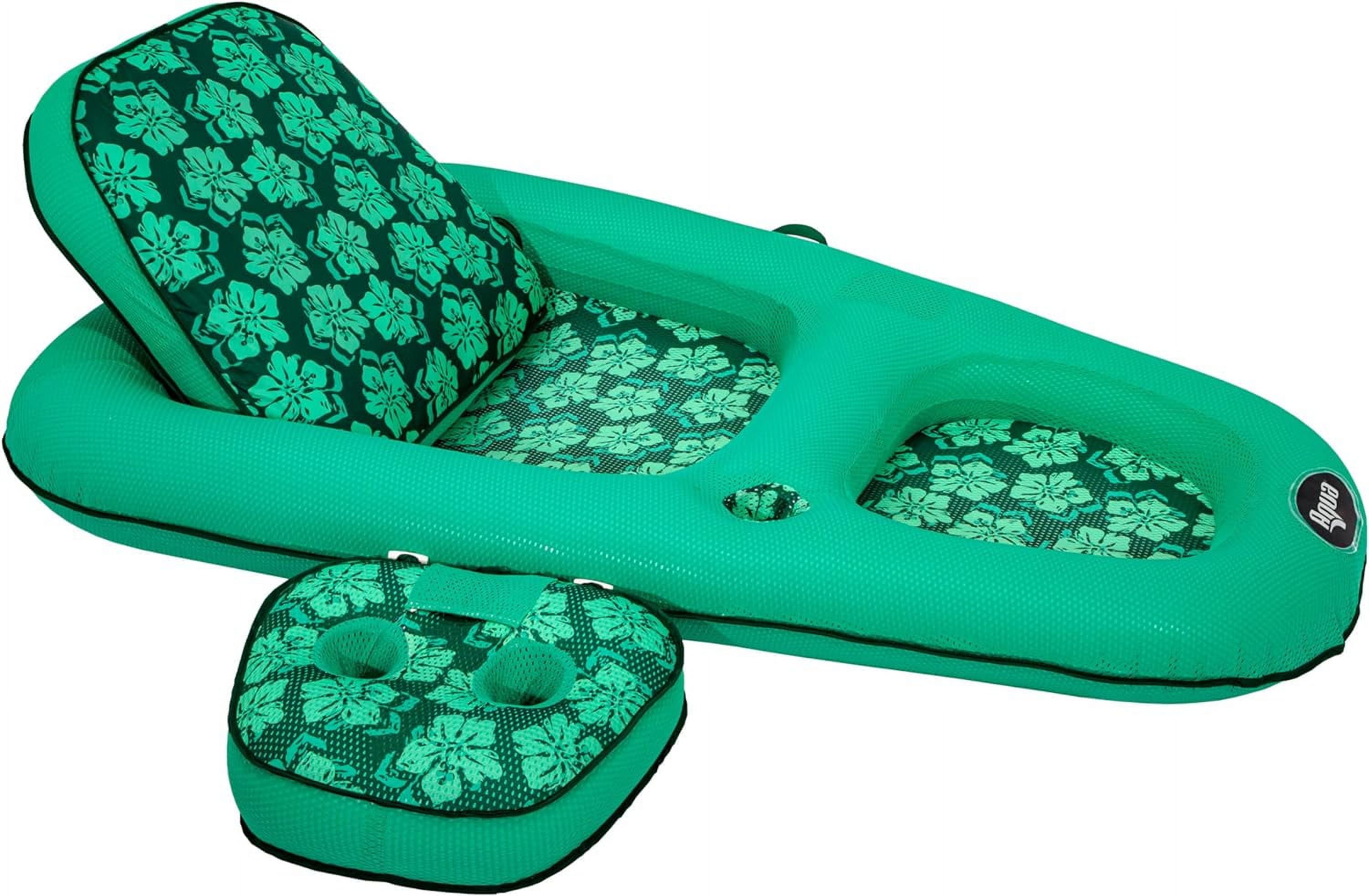 Aqua Campania Ultimate 2-in-1 Pool Float Lounge – Extra Large ...