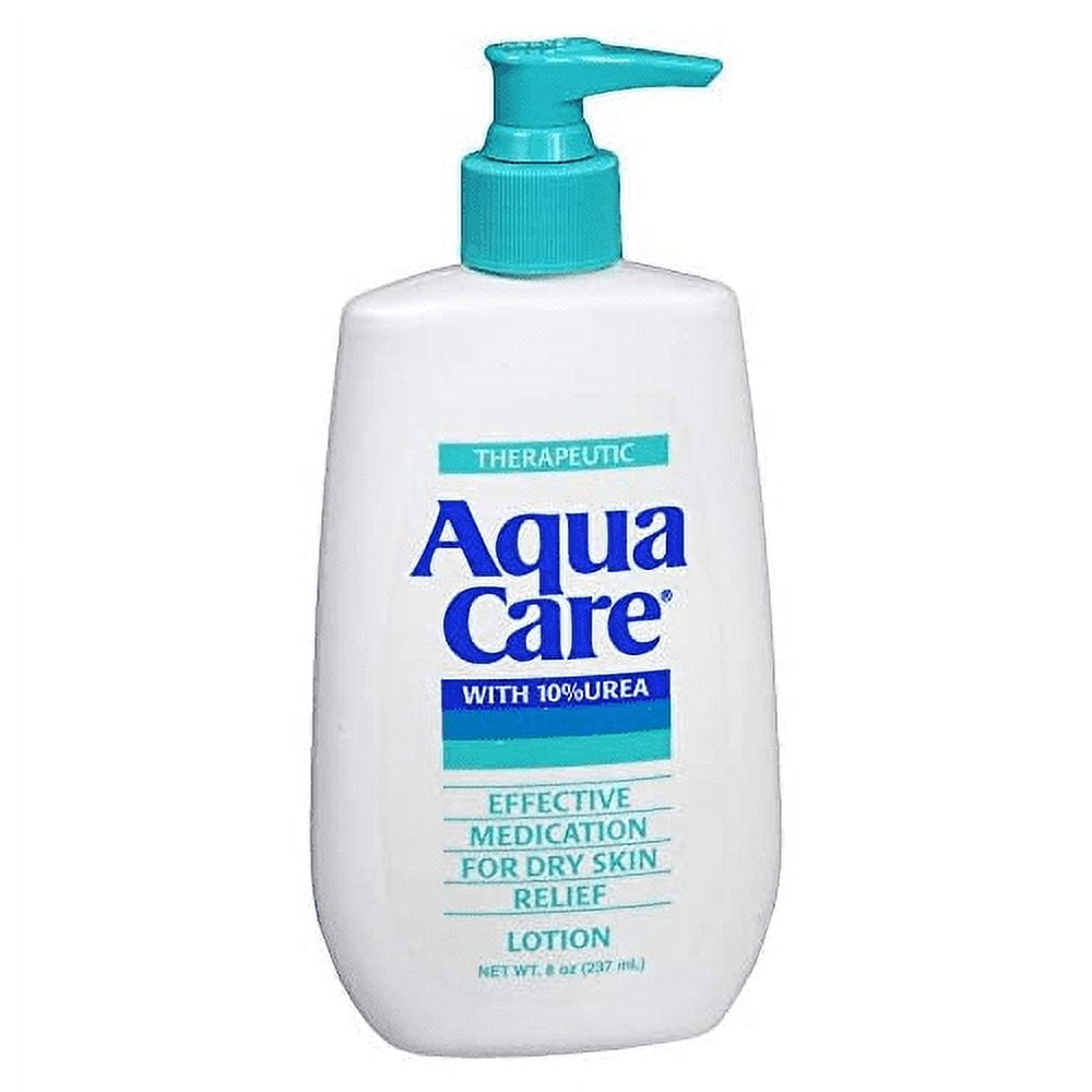 Aqua Care Lotion w/10% Urea Effective Medication for Dry Skin Relief, 8 ...