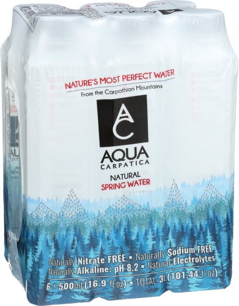 Aqua Carpatica - Natural Spring Water - Walmart.com