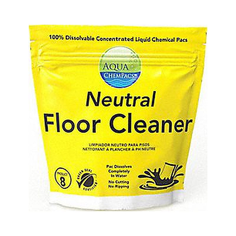 Aqua Chempacs Floor Cleaner,Liquid,Bucket,20 ct 4-0198 - Walmart.com