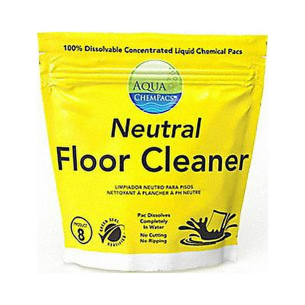 Aqua Chempacs Floor Cleaner,Liquid,Bucket,20 ct 4-0198 - Walmart ...