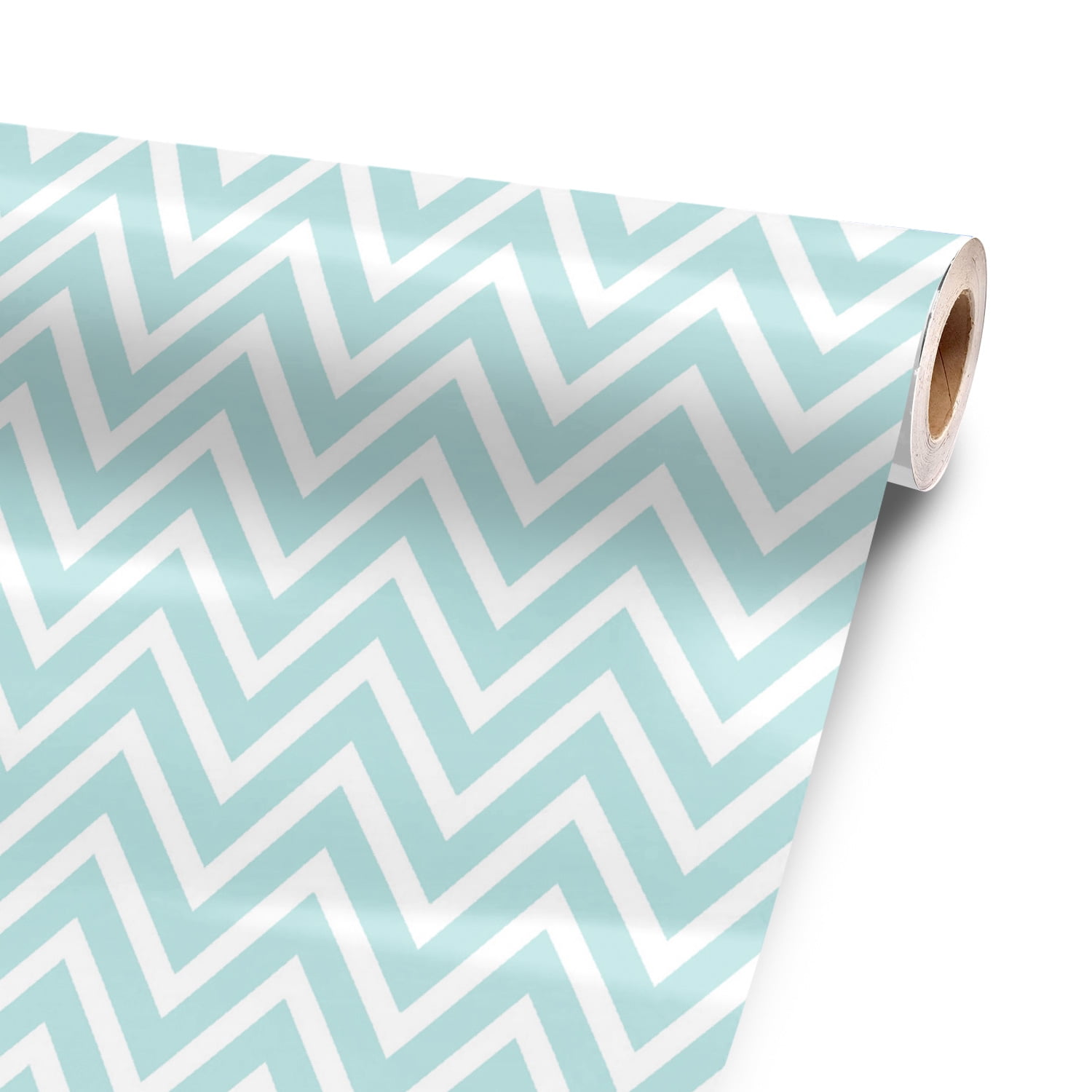 Aqua Chevron 48” x 52” Vinyl Wrap Sheet for large or custom items | 3M ...