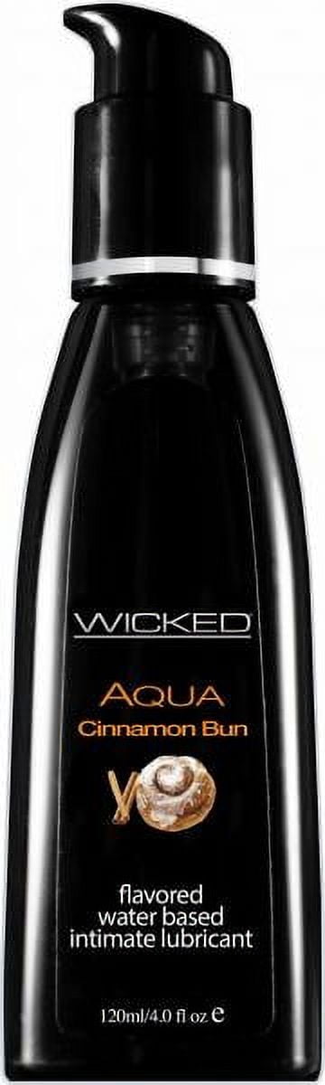 Aqua Cinnamon Bun Lubrication Liquid, H2O-Based Lube - 4 Oz. - Walmart.com