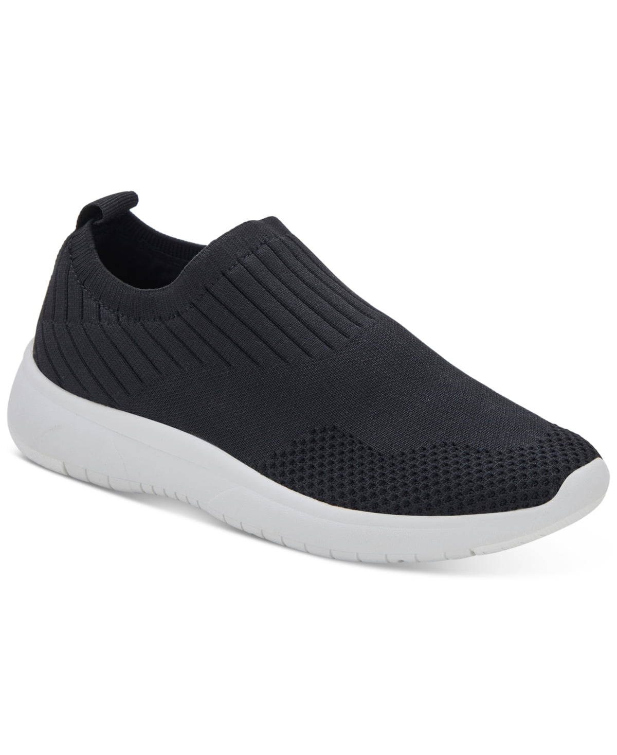 Aqua College Women's Kara Waterproof Sneakers, black knit 7.5m ...