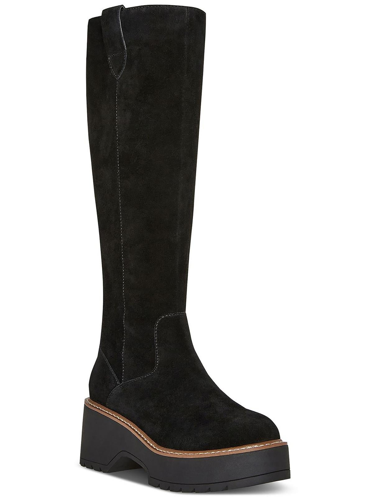 Aqua College Womens Gina Suede Tall Knee-High Boots - Walmart.com