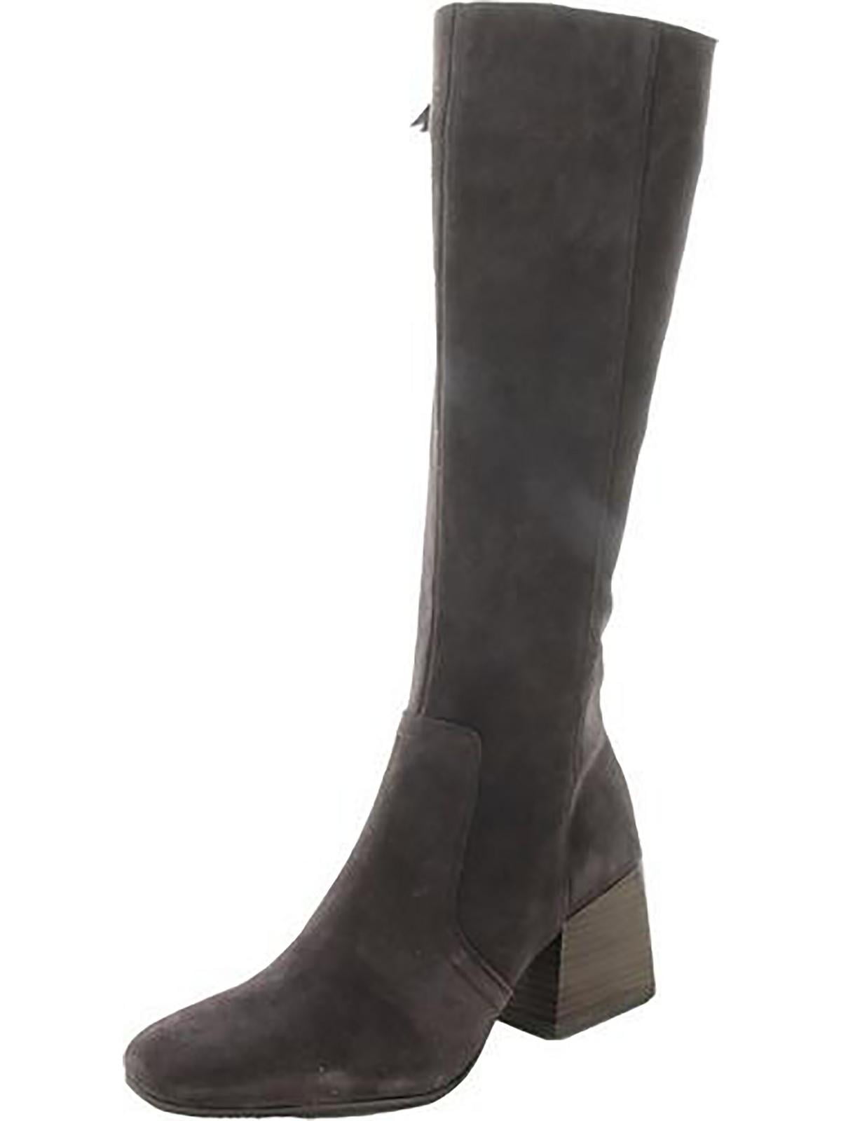 Aqua College Womens Tori Suede Side Zip Knee-High Boots - Walmart.com