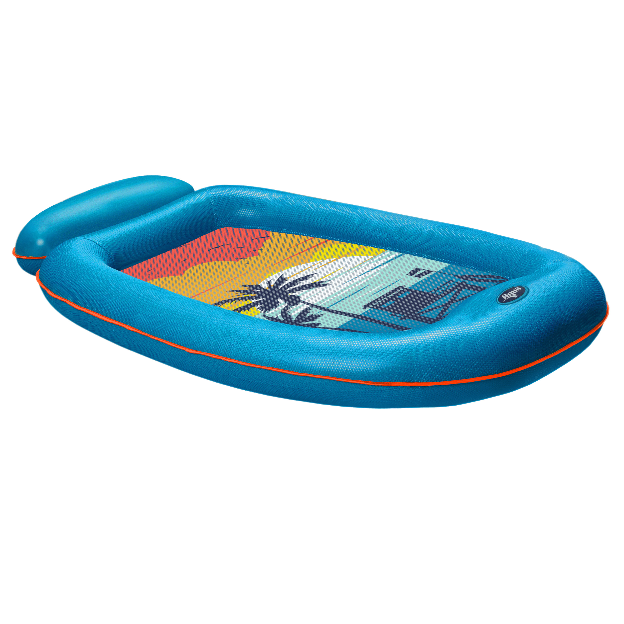 Aqua Comfort Inflatable Pool Float Lounge with Headrest & Footrest for ...