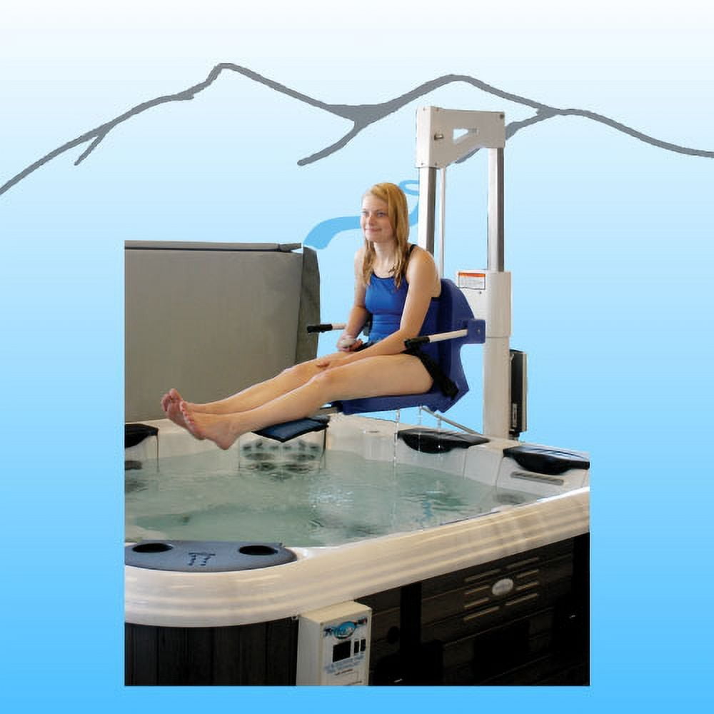 Aqua Creek Products F-005SLB The Spa Lift with Anchor - 400lb Capacity ...