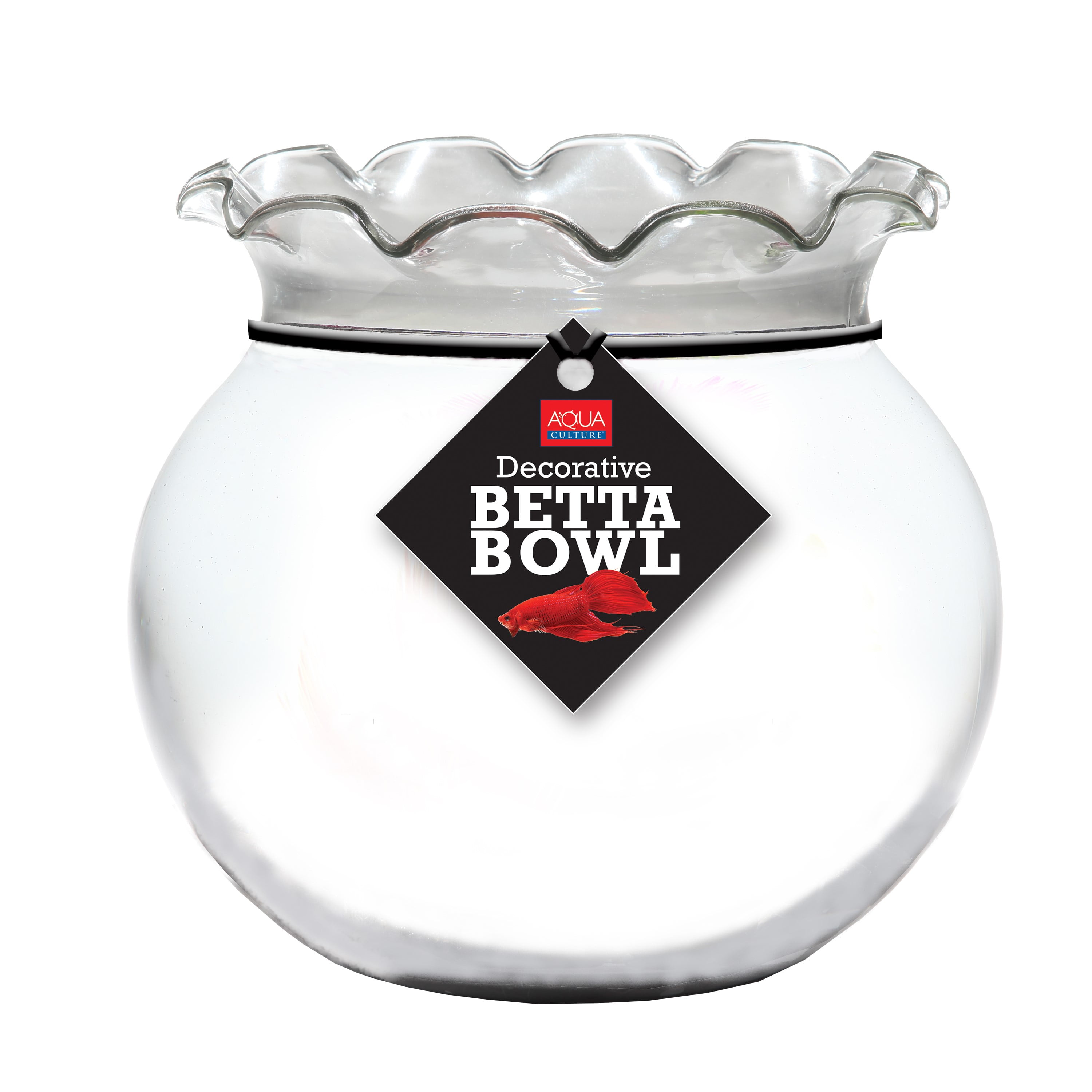 Aqua Culture 1 Gallon Betta Bowl, Impact-Resistant Plastic - Walmart.com