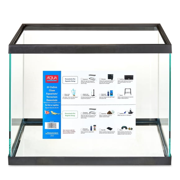 20 Gallon Fish Tank in Fish Tanks - Walmart.com