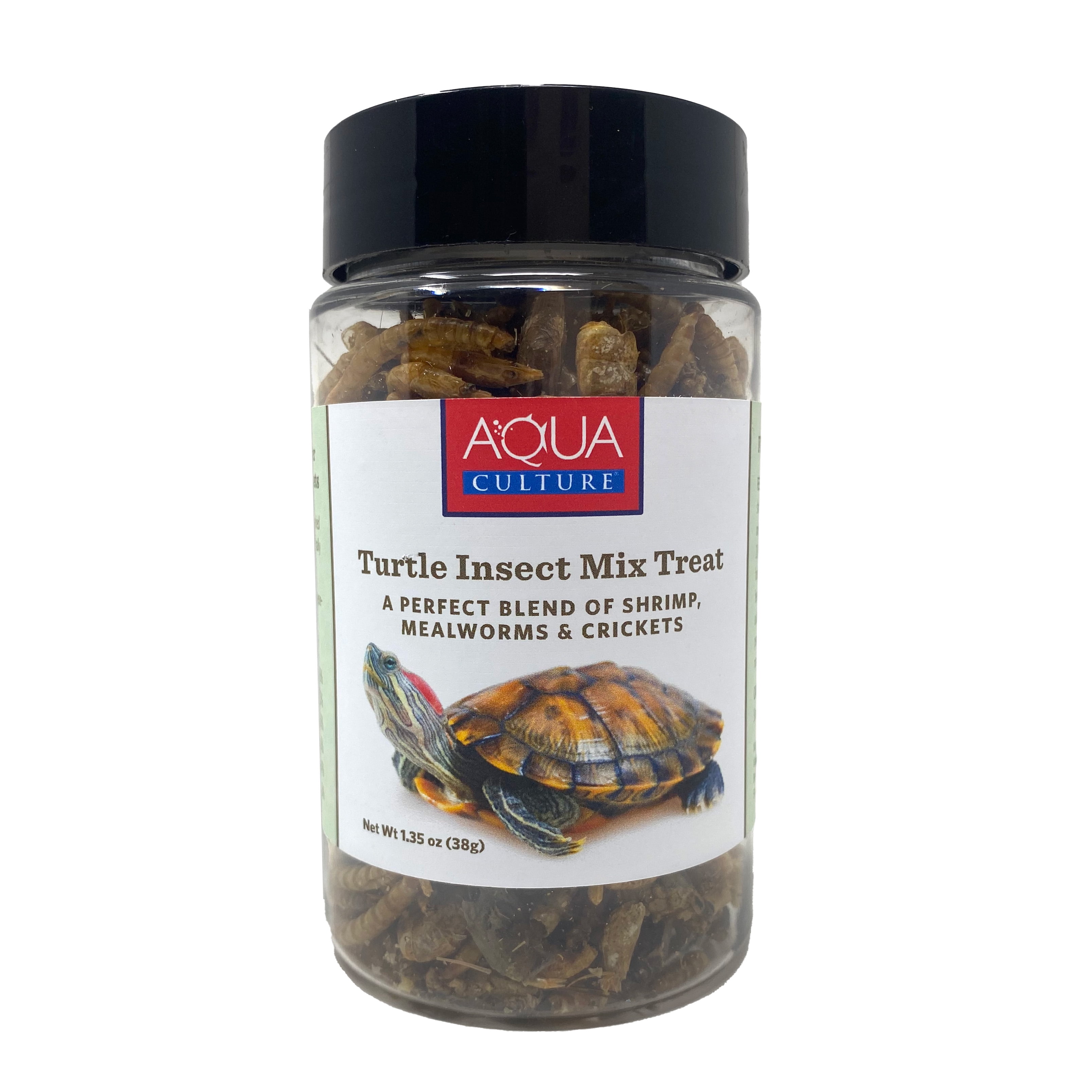 Aqua Culture Aquatic Turtle Insect Mix Treat 1.3 oz Can - Walmart.com
