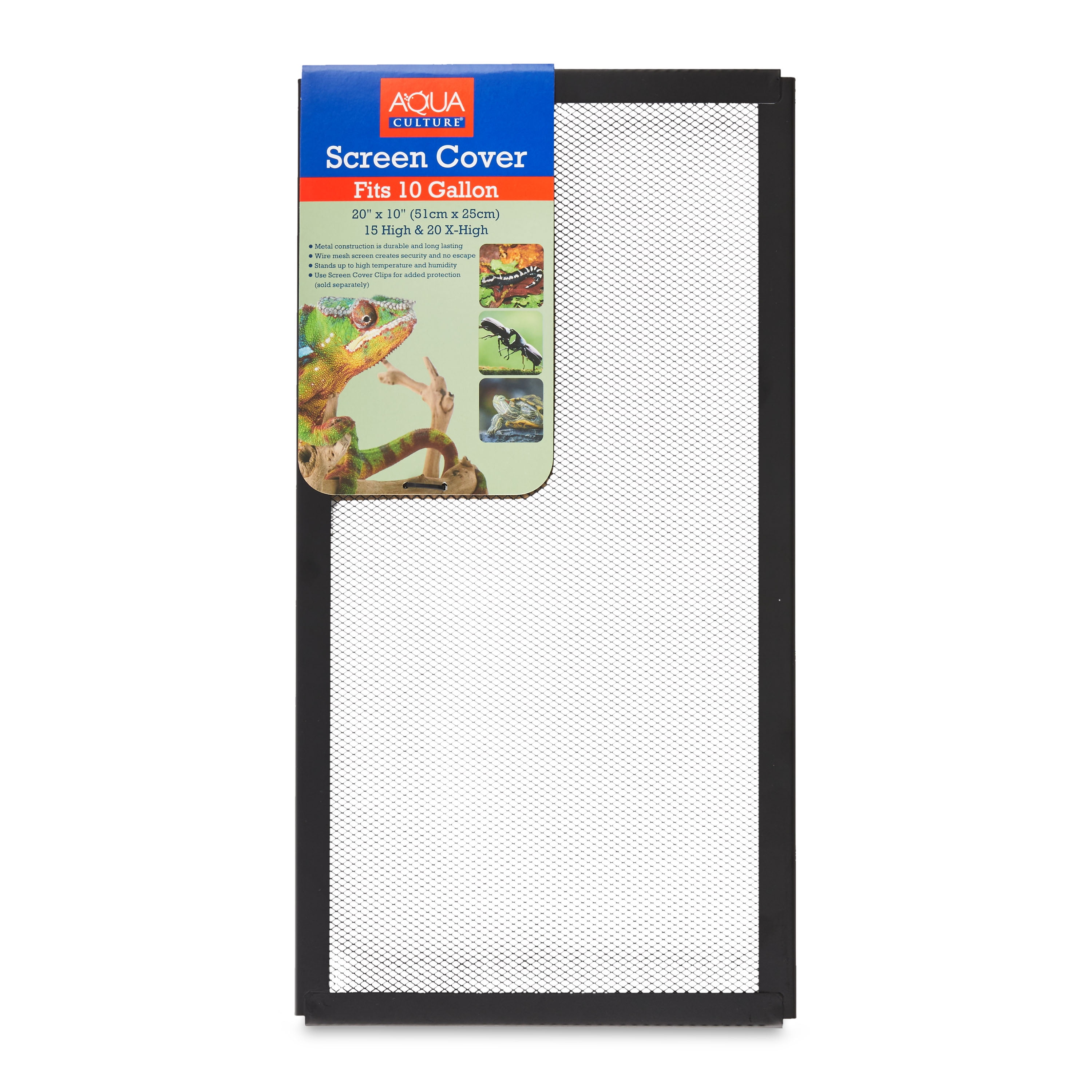 Aqua Culture Aquarium Screen Cover for 10-Gallon Tank - Walmart.com