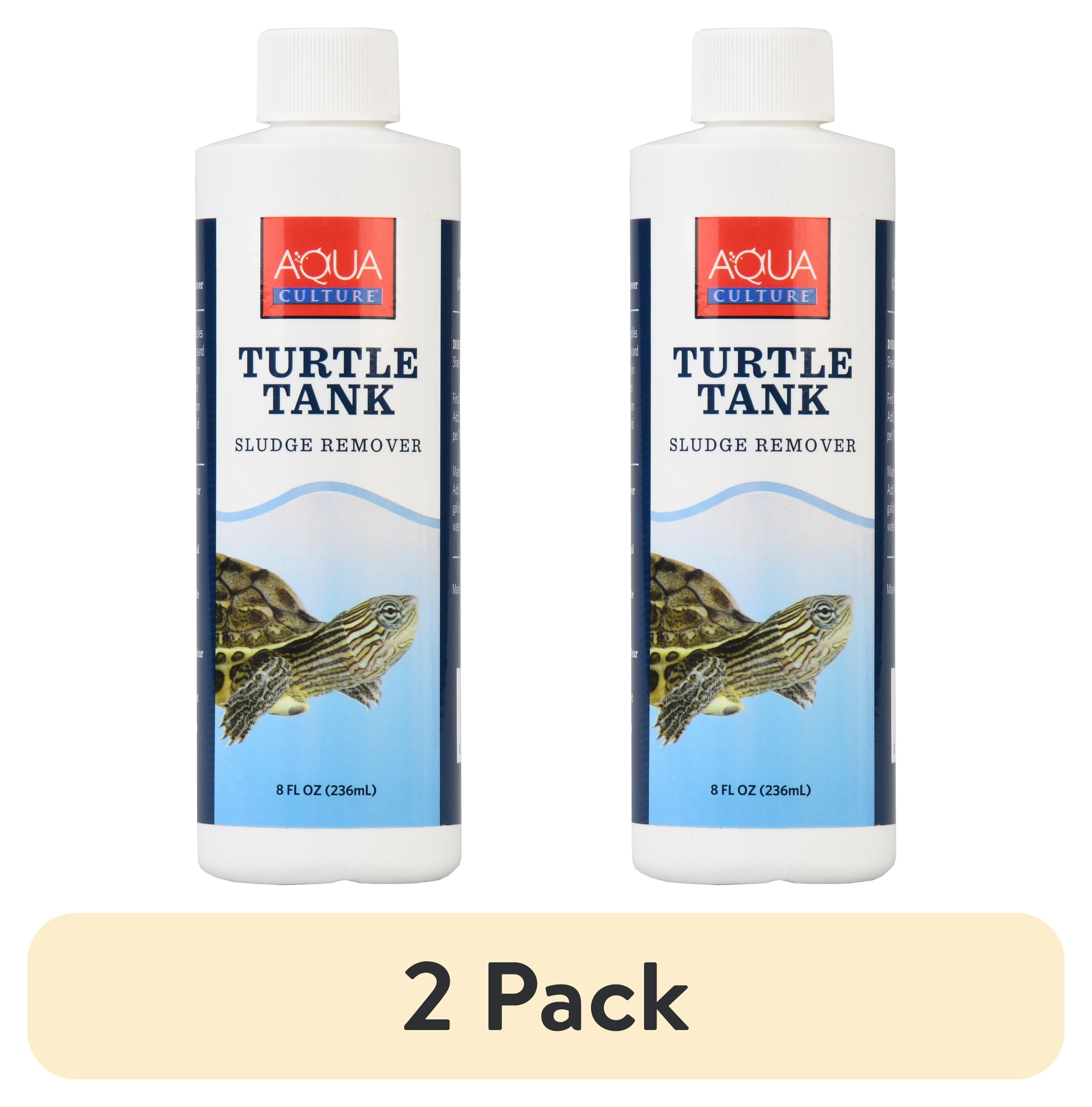 (2 pack) Aqua Culture Turtle Tank Sludge Remover, 8 fl oz. - Walmart.com