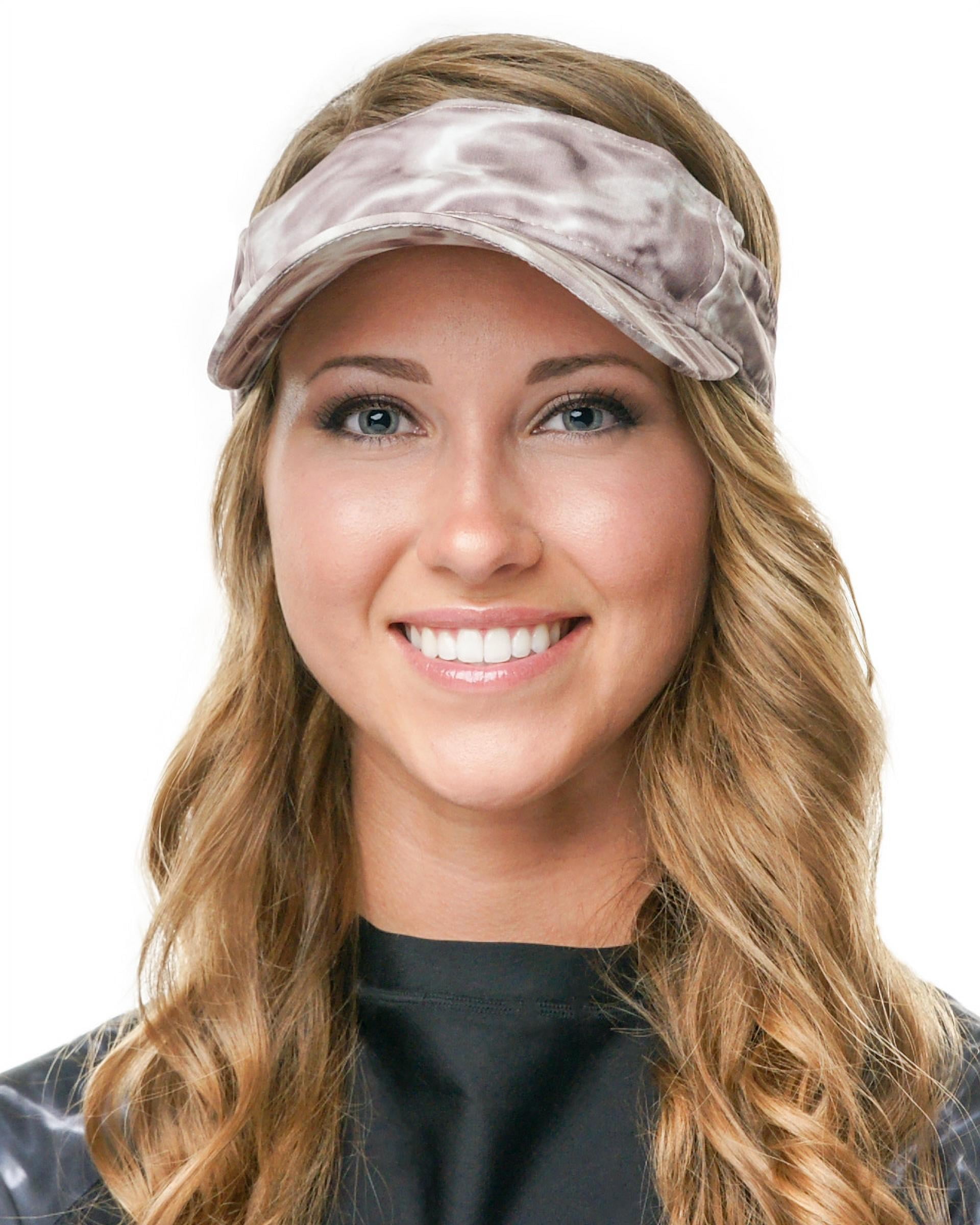 Aqua Design Camo UPF Sun Protection Sports Visor for Women: Pacific ...