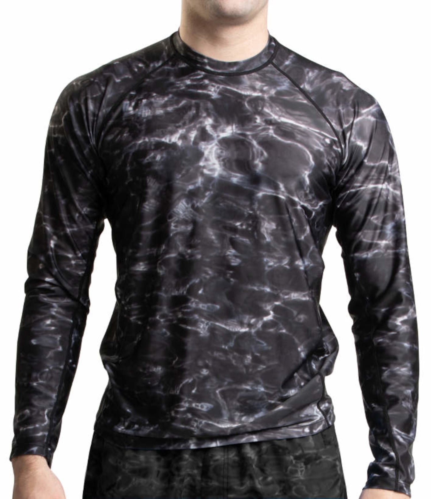 Aqua Design Rash Guard Men: UPF 50+ Long Sleeve Rashguard Swim Shirts ...