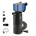Aqua Dream Aquarium Internal Filter 320 GPH, 3-in-1 Water Pump with ...