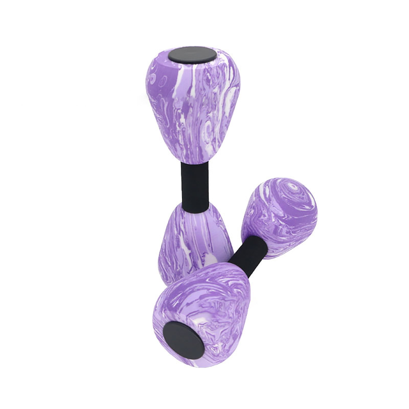 Aqua Dumbbells 2-Pack Floating Water Weights for Pool Fitness, Buoyant ...