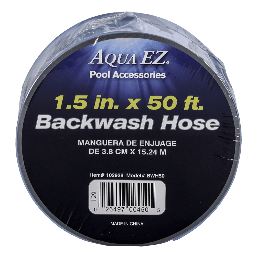 Aqua EZ 1.5 in. x 50-ft Backwash Hose for Pool Sand and D A Filter ...