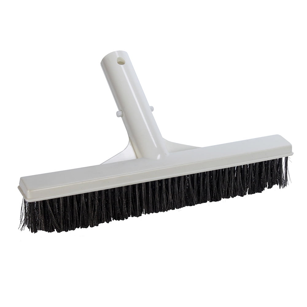 Aqua EZ - Stainless Steel Pool Brush 10 in. Wall Brush for Concrete ...