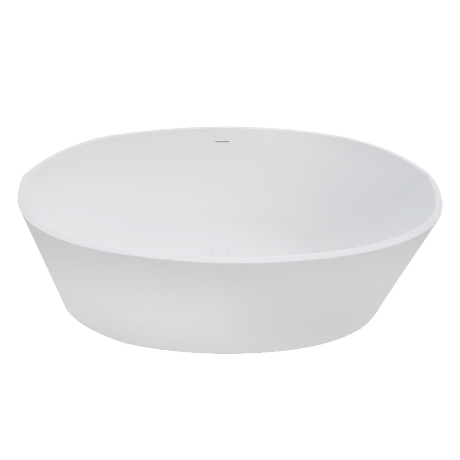 34.25 in. Freestanding Bath Tubs in Matte White Finish - Walmart.com