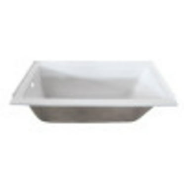 Aqua Eden XVTPN603220R 60-Inch Acrylic Rectangular Drop-In Tub with ...