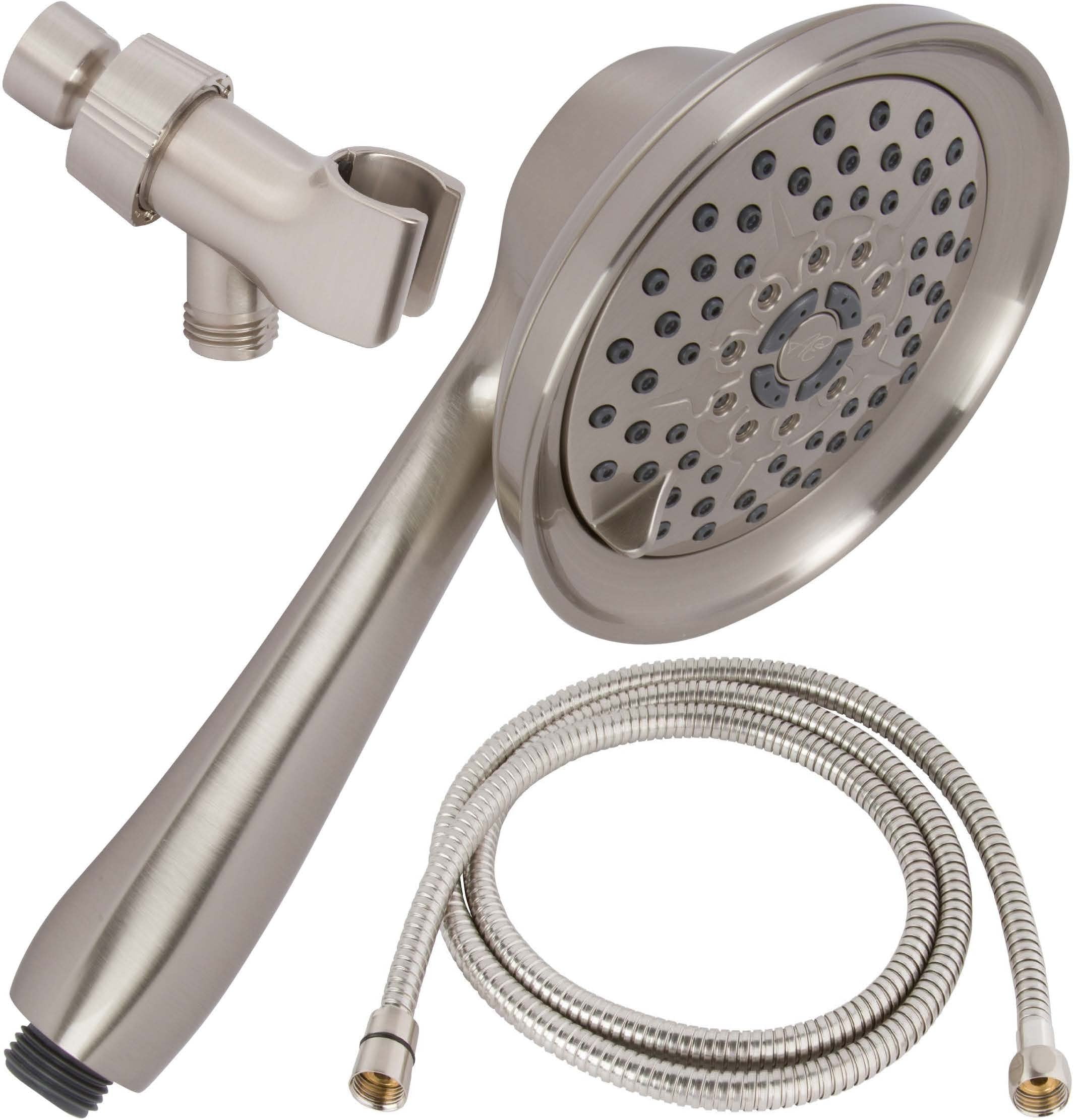 Aqua Elegante Massage & Mist Handheld Shower Head Kit with Hose & Mount ...
