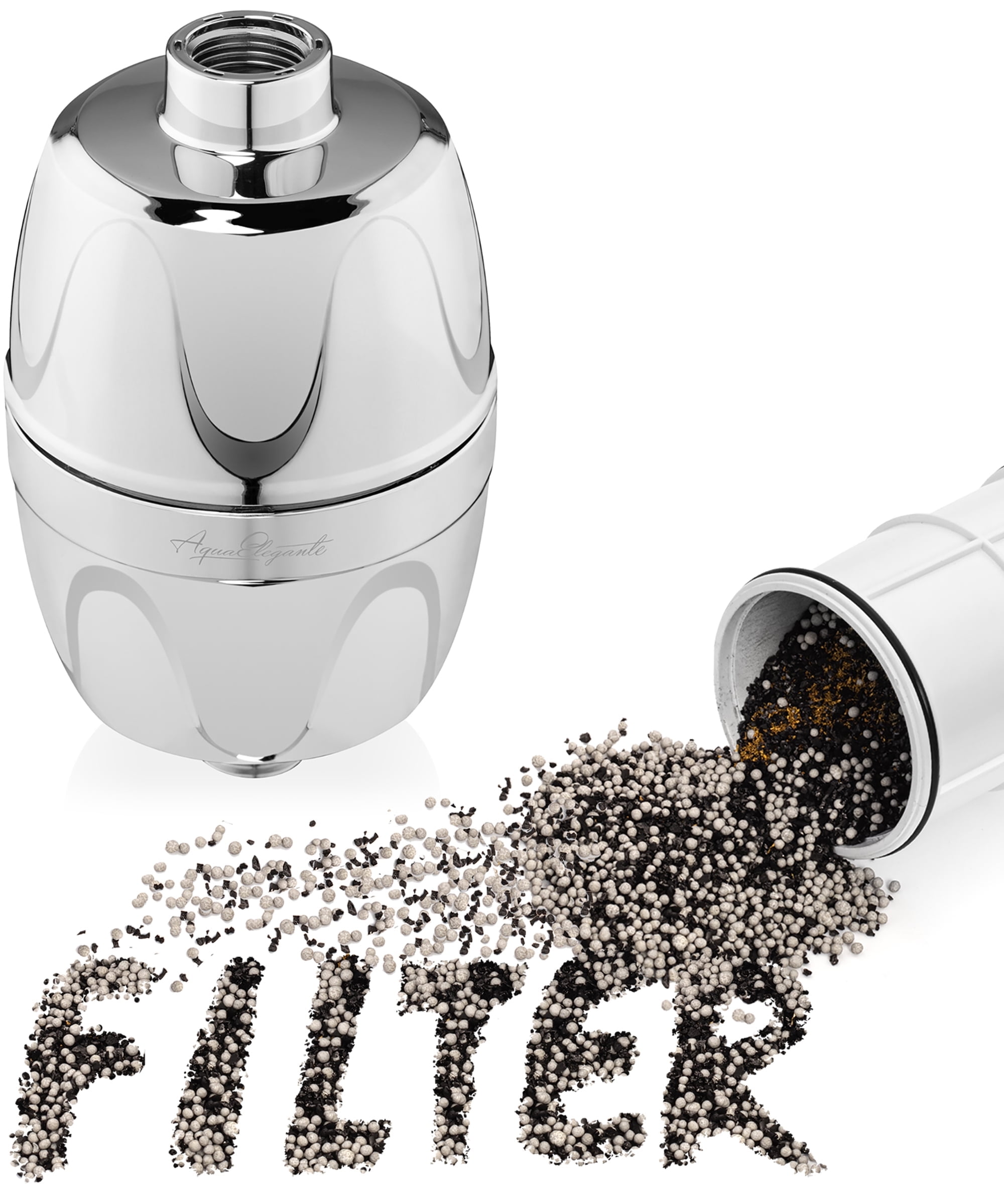 Aqua Elegante Shower Water Filter for Removing Chlorine and Hard ...