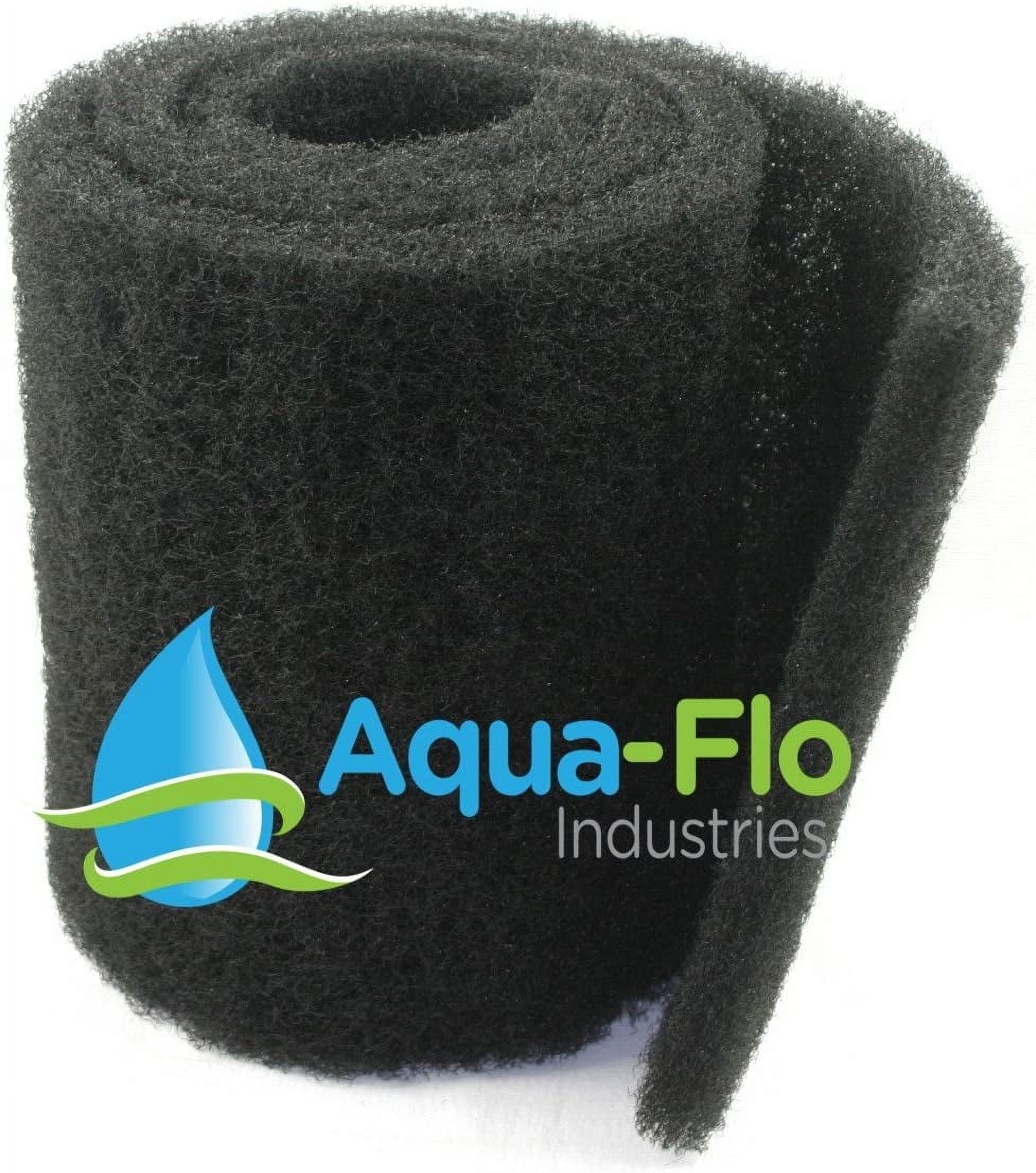 Aqua Flo 12"x 60"x 1.25" Coarse Black Universal Pond Filter Mat ...