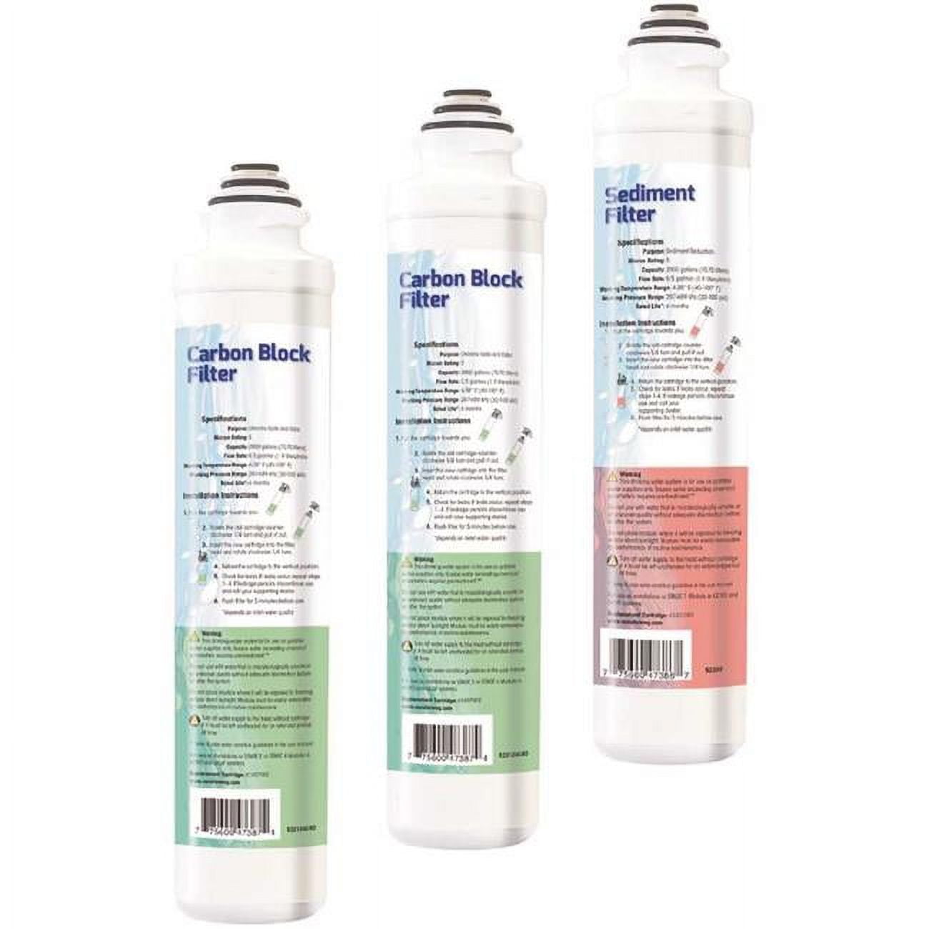 Aqua Flo 41407011 Sediment Carbon Annual Reverse Osmosis Replacement ...