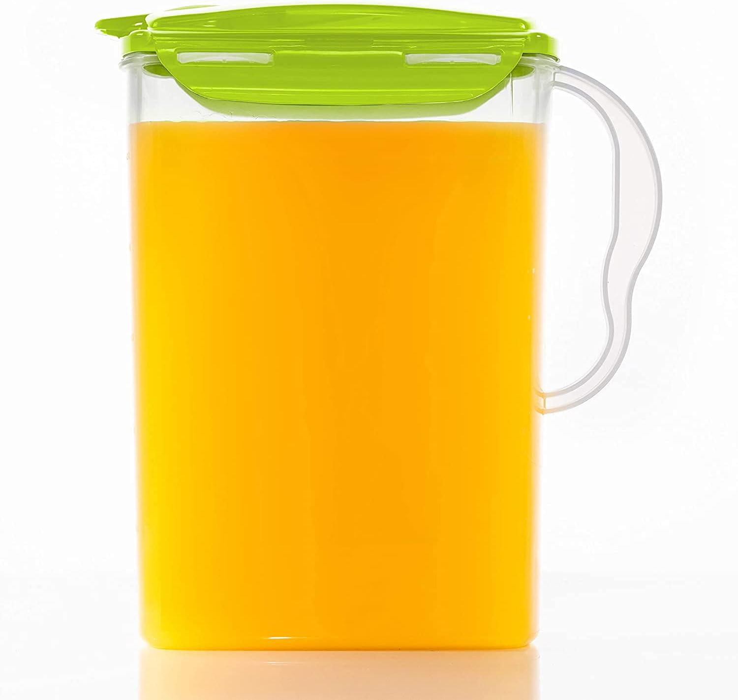 Aqua Fridge Door Water Jug with Handle BPA Free Plastic Pitcher with ...