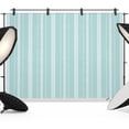 Aqua Green Stripes Backdrops for Photography, Classic Minimalist Stripe ...