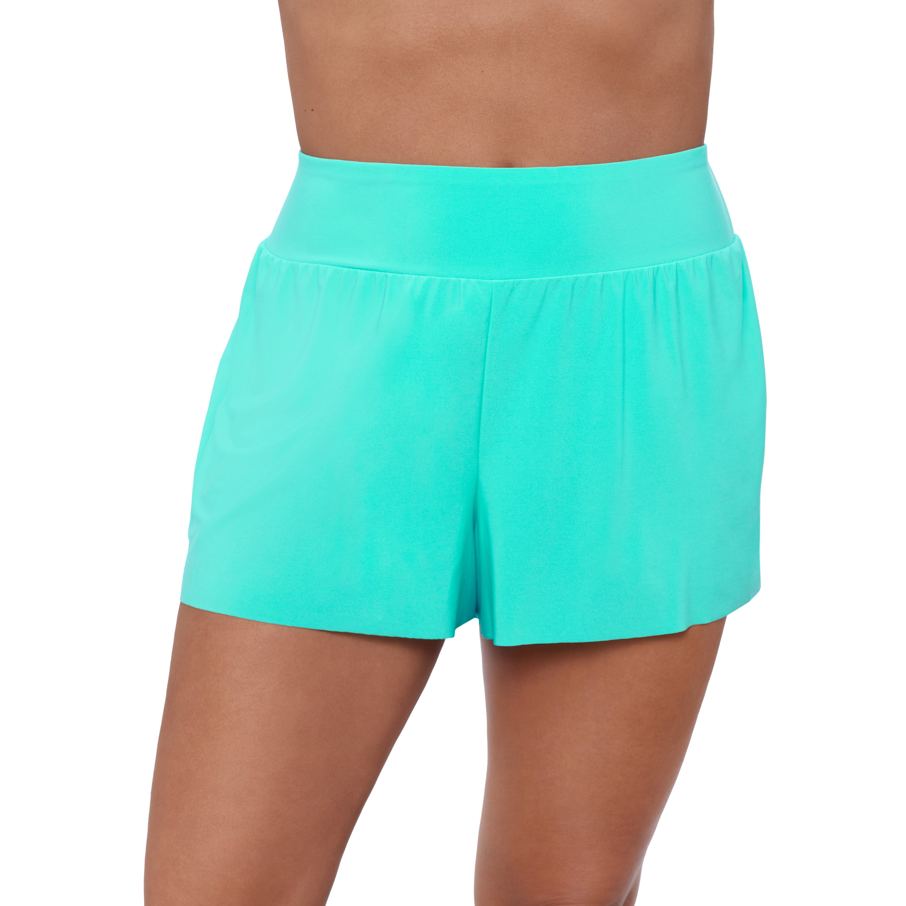 Aqua Green, Women's Beach Short, Midori Blue, Medium - Walmart.com