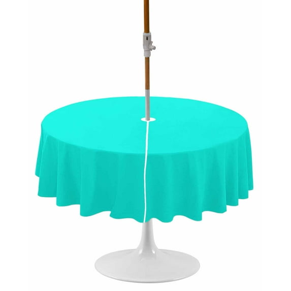 Aqua Grunge Street Style Painting Print Ombre Design Illustration,Round ...