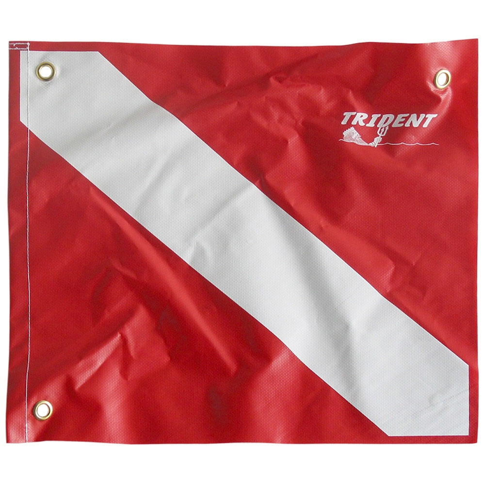 Trident Dive Flag with Stiffener - Walmart.com